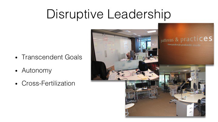 The Power of Disruptive Leadership - Scrum Inc